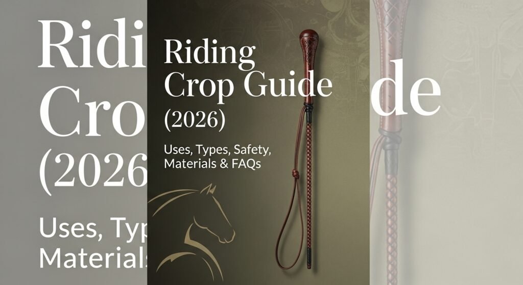 Riding Crop Guide: Uses, Types & Safety & how to use